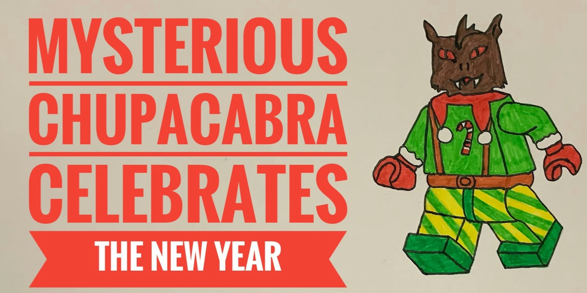 Mysterious Chupacabra celebrates the New Year | LEGO® World Builder