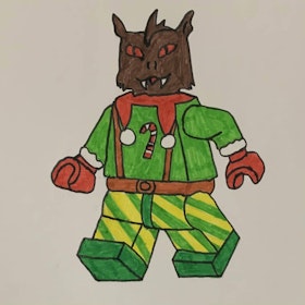 Mysterious Chupacabra celebrates the New Year | LEGO® World Builder